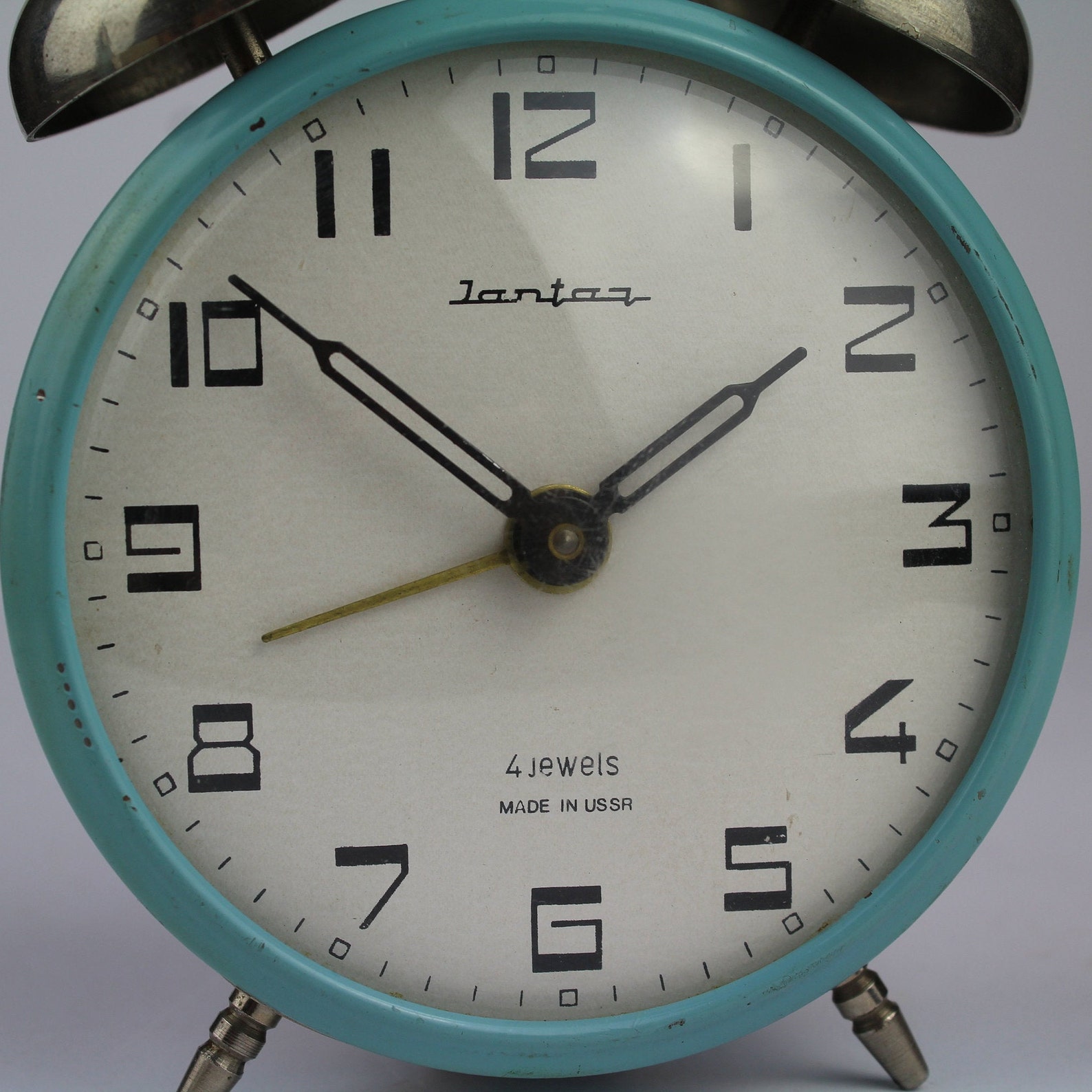 Soviet Alarm Clock Jantar Vintage Alarm Clock USSR Soviet - Etsy