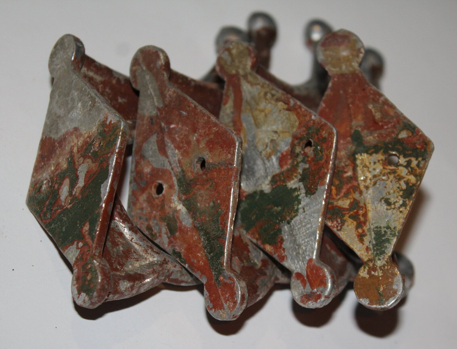 Set of 4 Soviet Wall Hooks. Soviet Coat Hook. Metal Wall Hook. Vintage ...