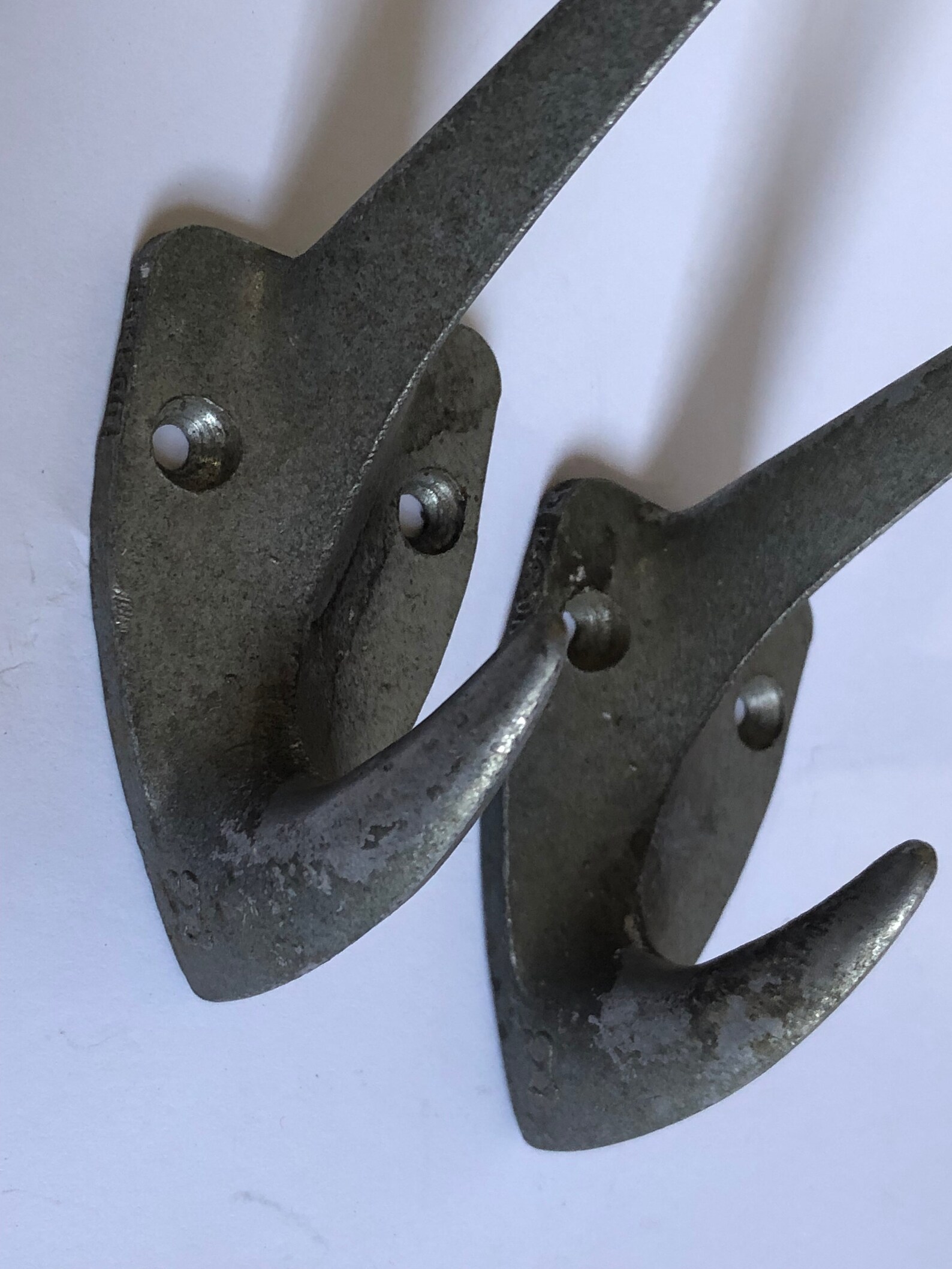 Set of 2 Soviet wall hooks. Soviet coat hook. Metal wall hook. | Etsy