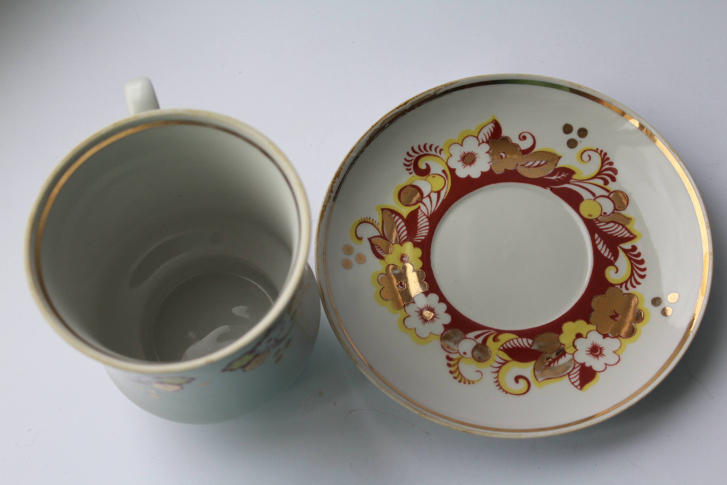 Big Soviet Tea Mug Soviet Cup Soviet Coffee Set Soviet | Etsy