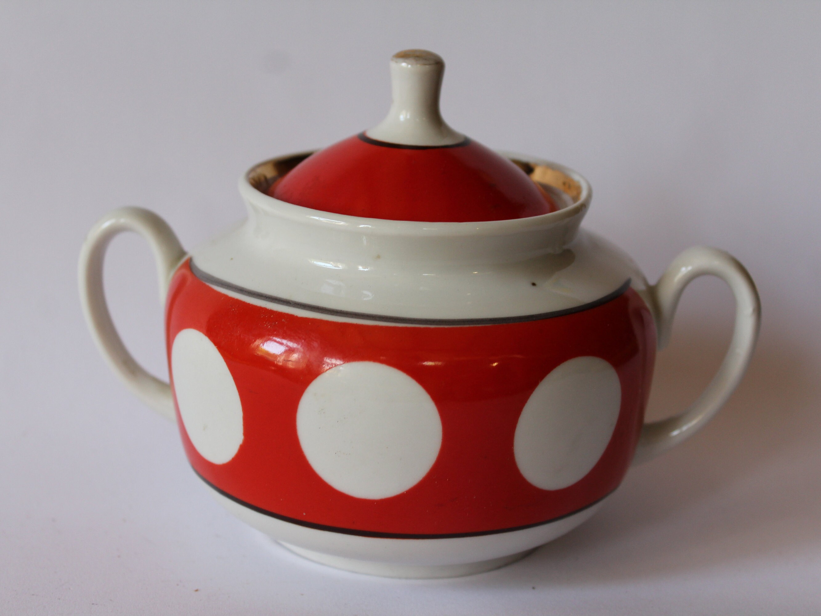 Soviet Polka Dot Tea Set Soviet Dinner Service Vintage Tea | Etsy