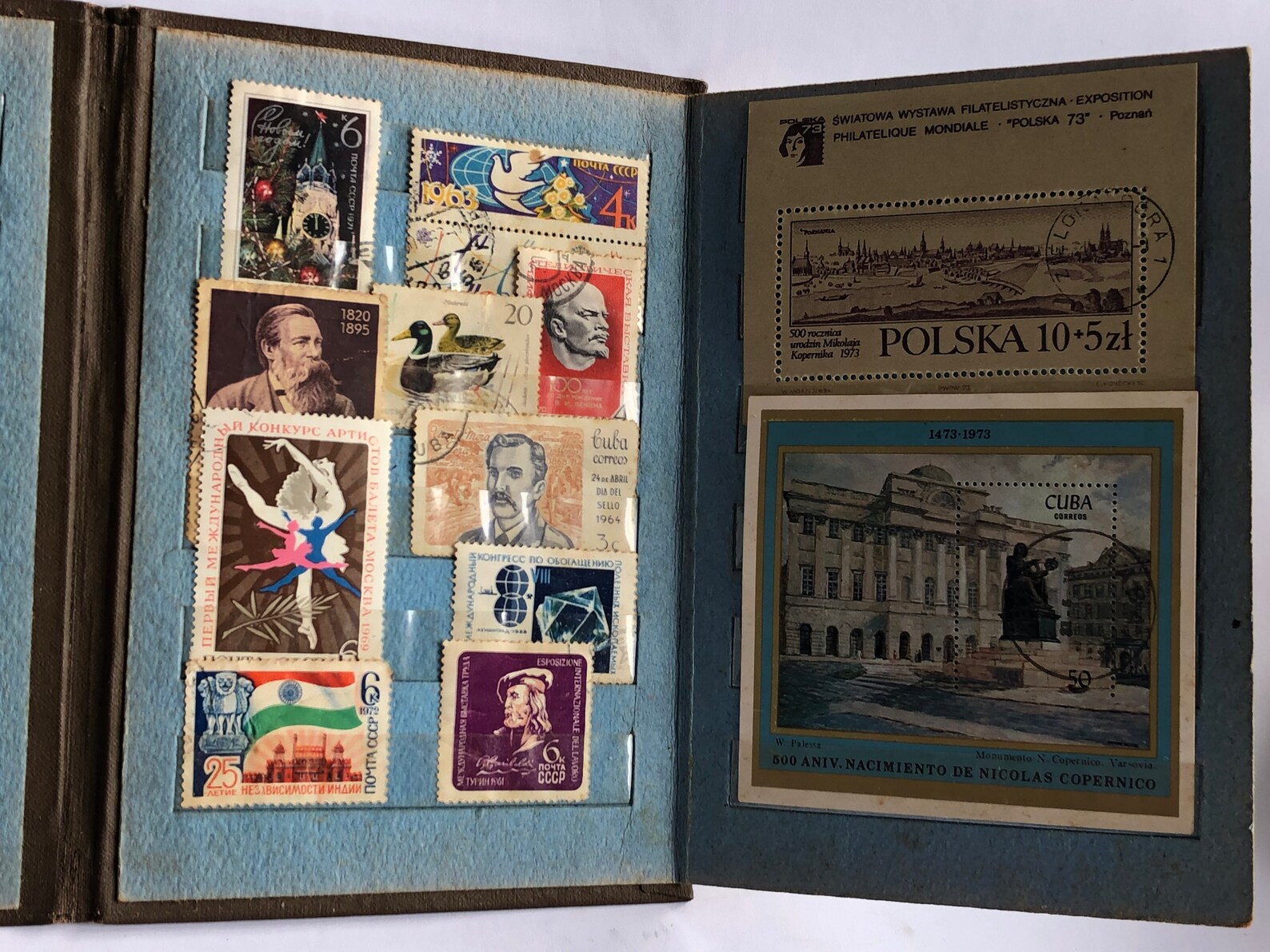 Soviet Postage Stamp Collecting Album Vintage Stamp Book | Etsy