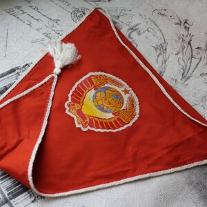 New Vintage Soviet Flag Banner. Lenin Pennant . Banner USSR. Sport ...