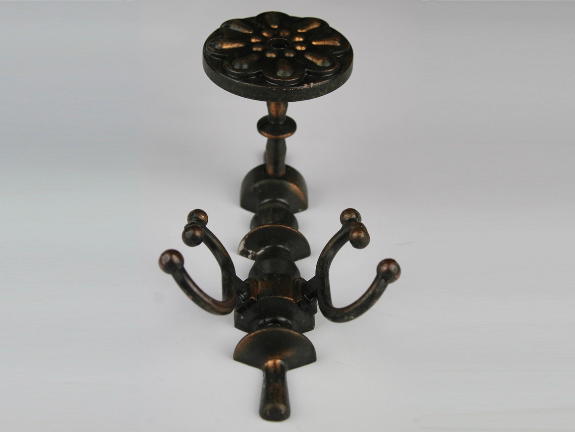 Rare Soviet Triple Wall Hook. Soviet Coat Hook. Metal Wall - Etsy