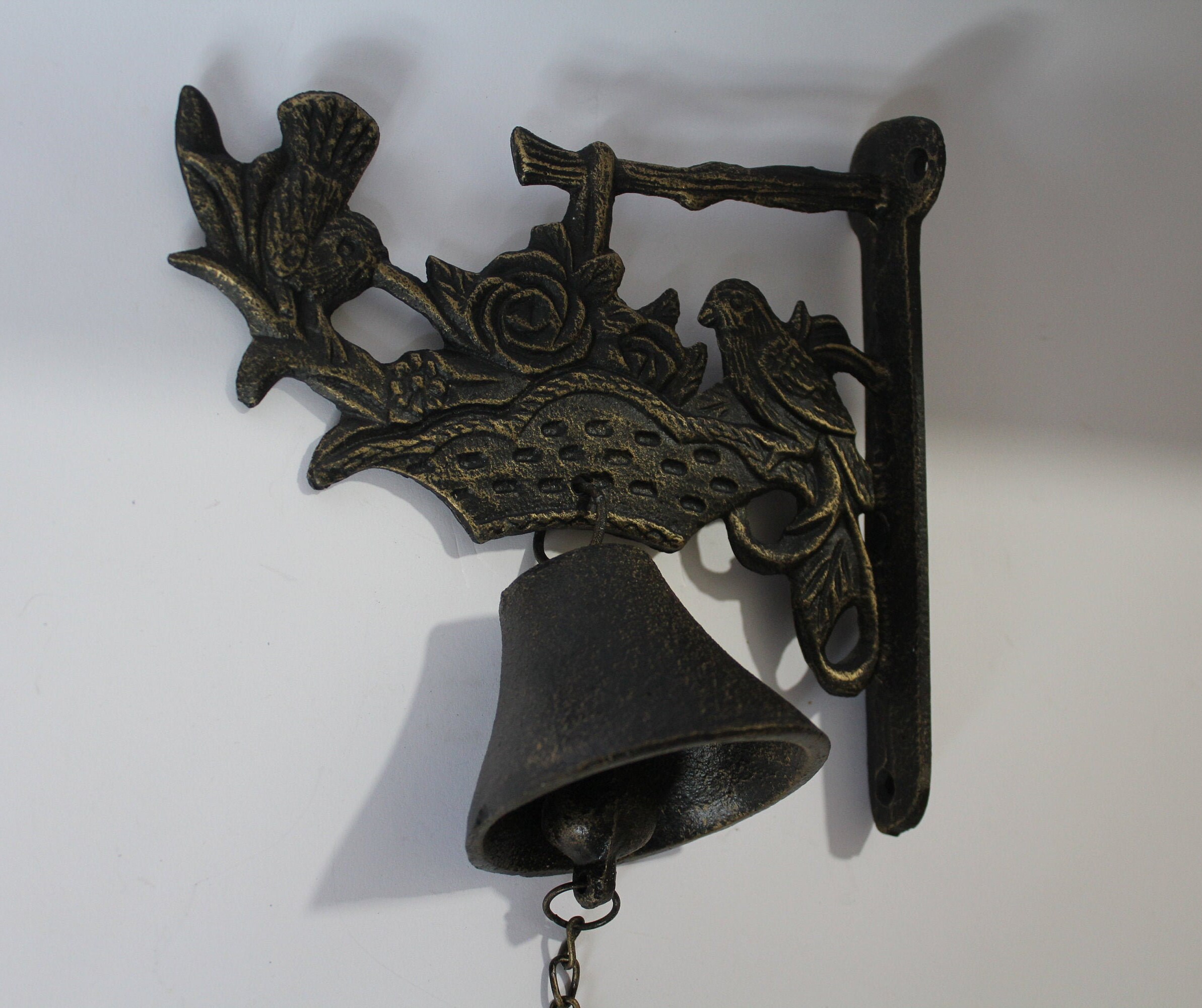 Vintage Hourse Door Bell Bird. Welcome. Bell Bird.home Decor. Antique ...