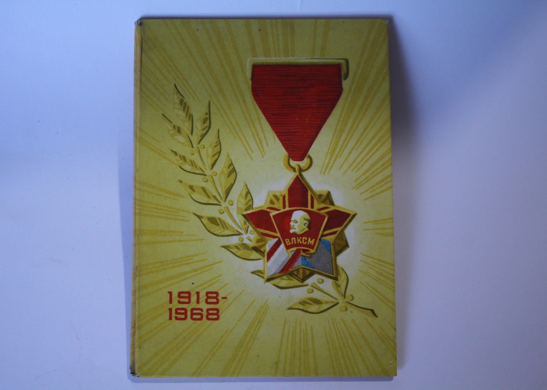 1968 Rare Soviet Postage Stamp Collecting Album, Soviet Stamp Book ...
