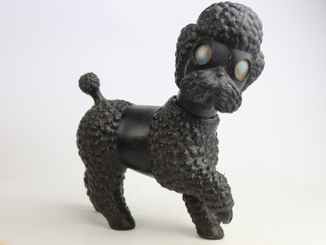 24 Cm Soviet Plastic Poodle Dog, Soviet Toy, Vintage Toy, Artemon ...