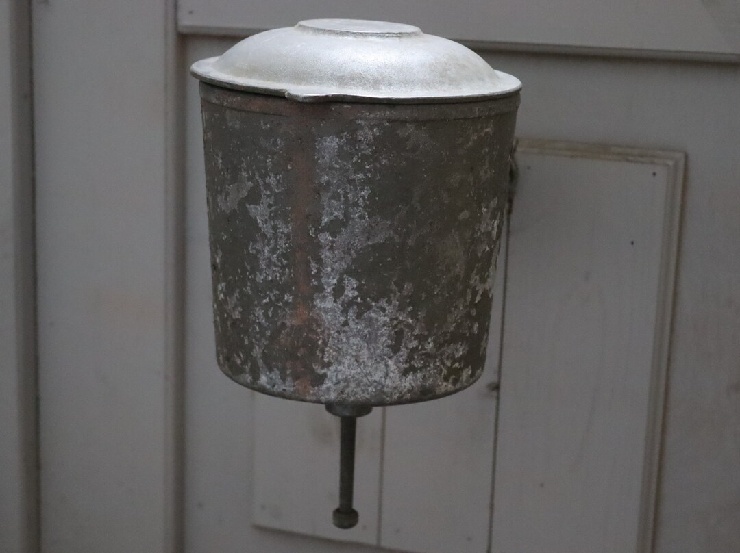 Soviet Wall Sink, Vintage Water Dispenser, Outdoor Aluminum Washbasin ...