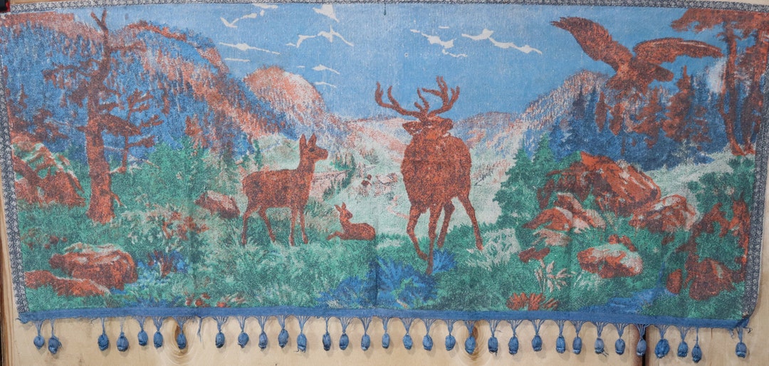 Soviet Cotton Wall Carpet, Tapestry Carpet, Ussr Carpet, Gobelin Carpet ...