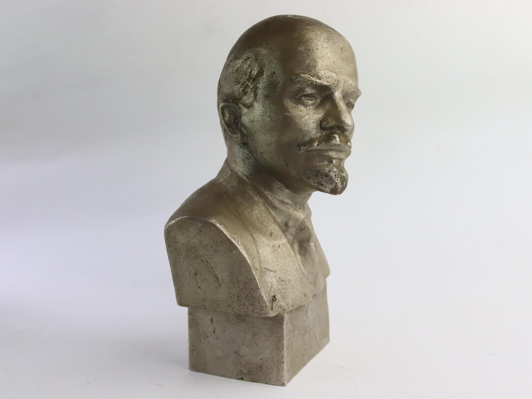 Bust of Lenin. Vintage Desk Souvenir. Memorabilia Soviet Era. Vintage ...