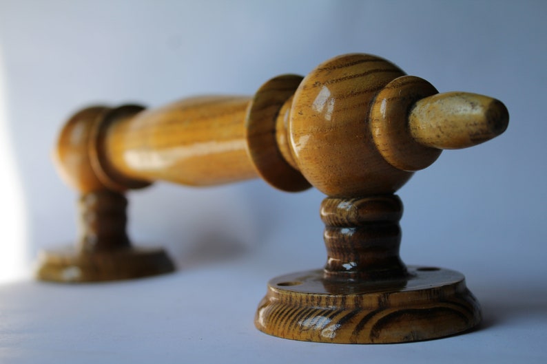 Soviet Wooden Door Handle. Soviet Doorhandle. Vintage Door - Etsy