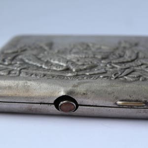 Soviet Melchior Cigarette Case. German Silver Cigarette Case. Vintage ...