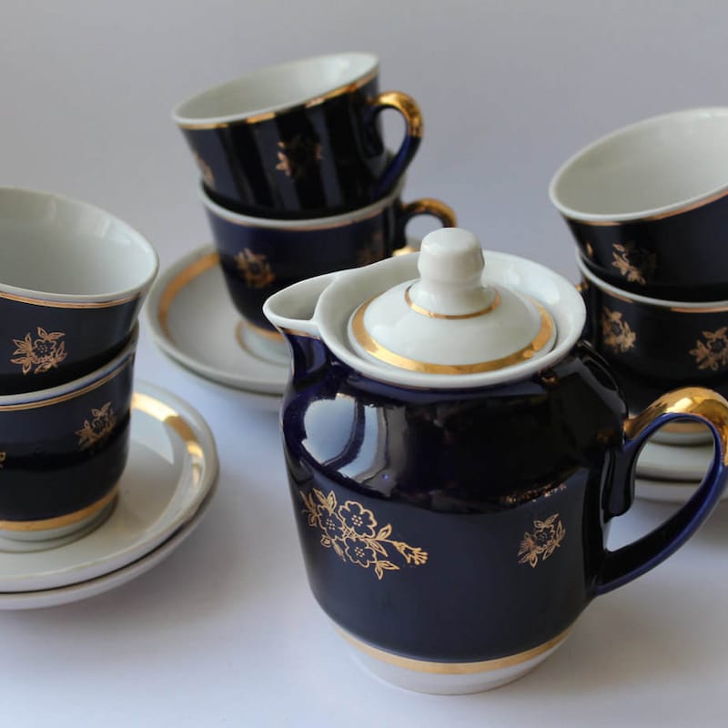 Coffee Service Set - Etsy