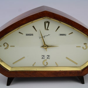 Very Rare Electromechanical Clock Energy. Vintage Desk Clock ...