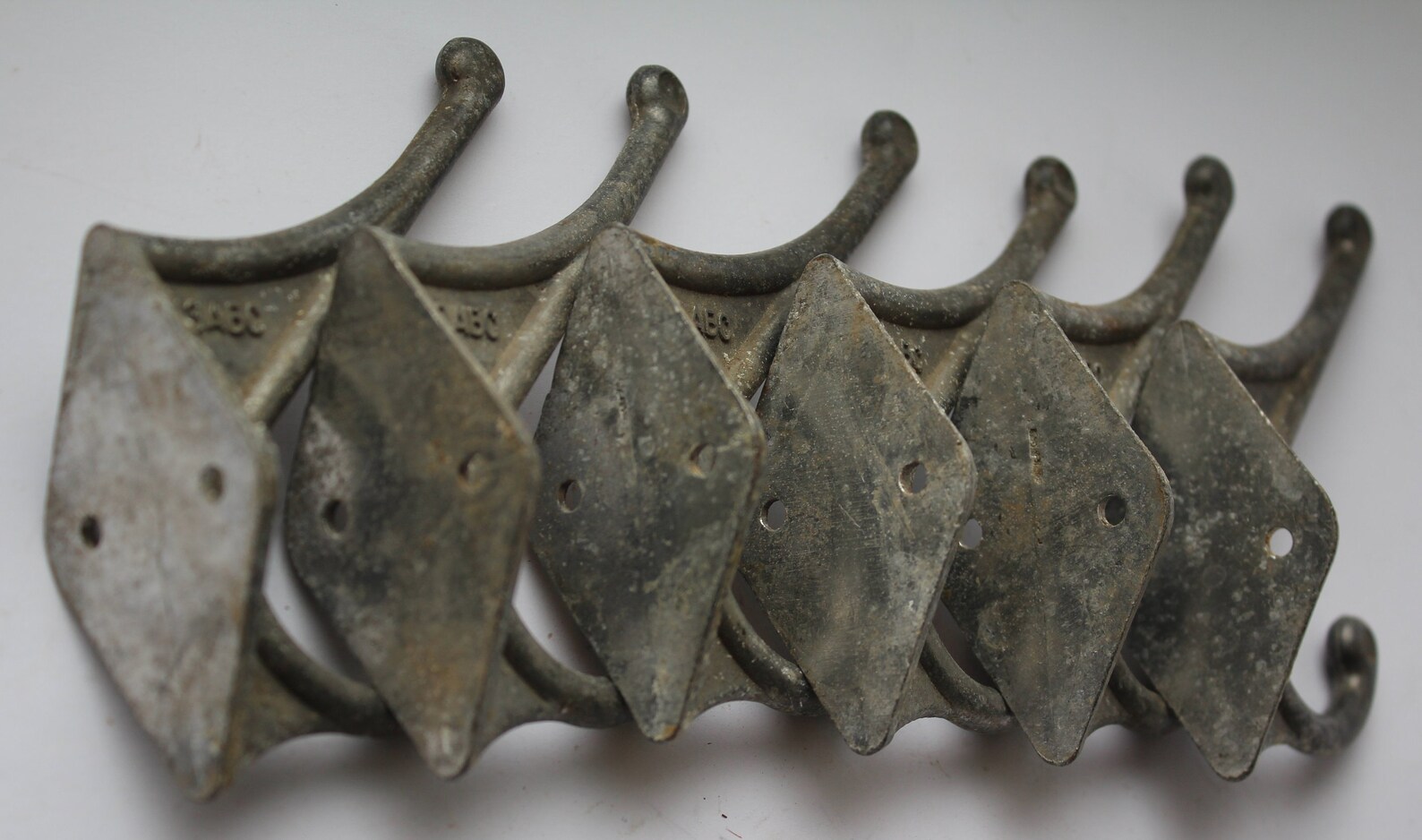 Set of 6 Soviet Wall Hooks. Soviet Coat Hook. Metal Wall Hook. - Etsy