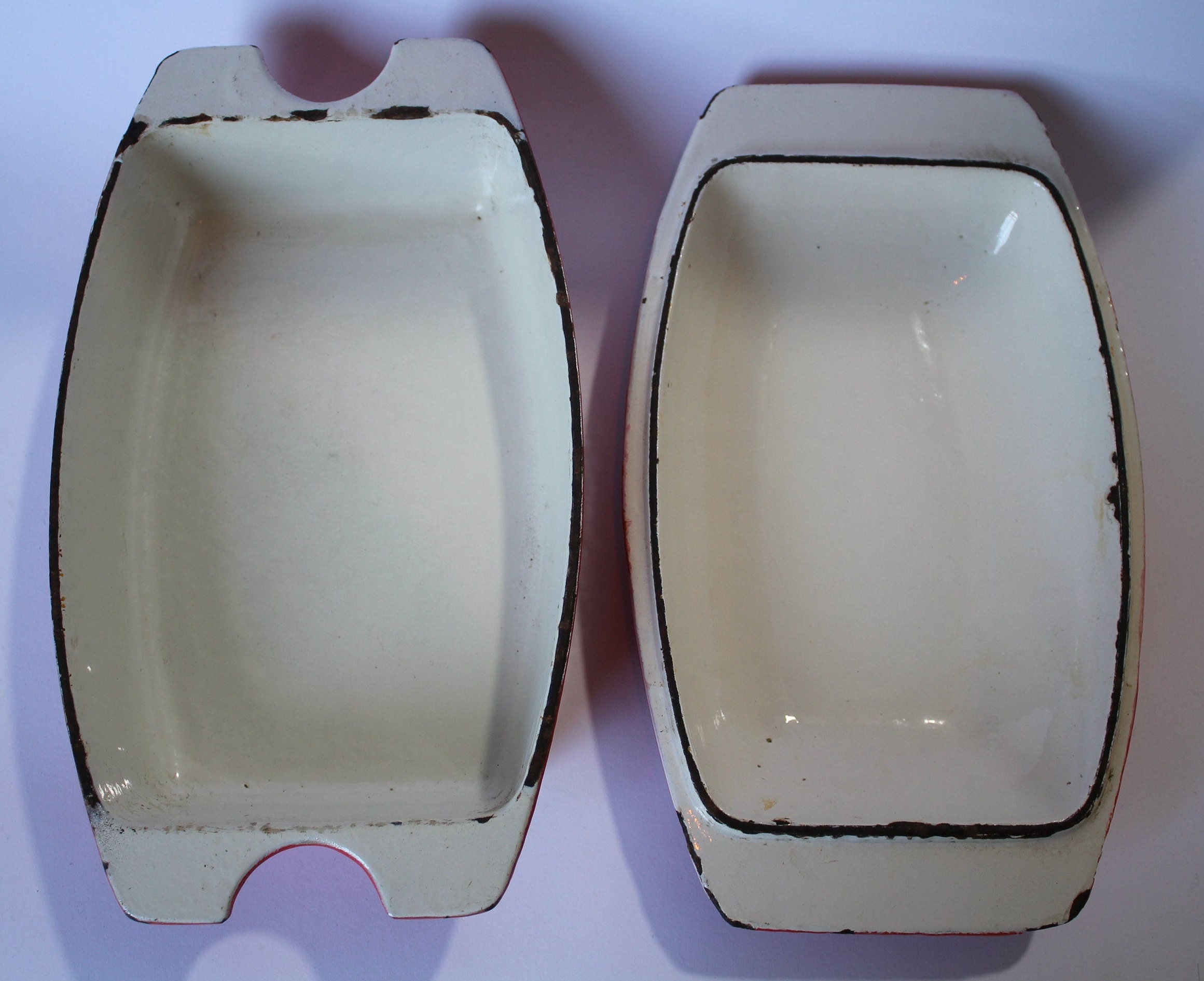 Rare Vintage Cast Iron Baking Dishpan for Roast. Cast Iron - Etsy