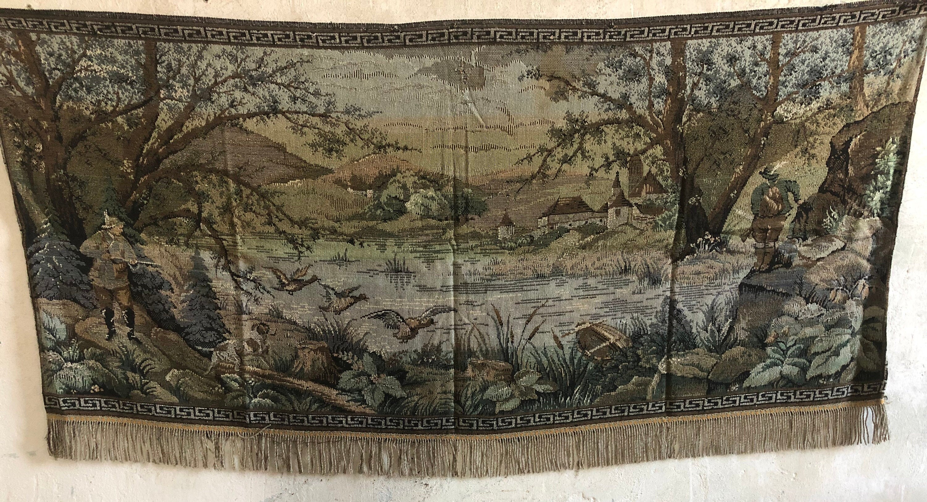 Vintage Gobelin Carpet Tapestry Carpet Vintage Wall Carpet - Etsy