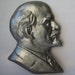 Profile of Lenin. Bust of Lenin. Vintage Souvenir. Memorabilia Soviet ...