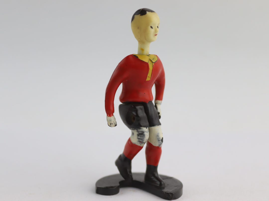 8cm Rare Vintage DDR Tipp-kick Football Player Moving His Foot, GDR ...