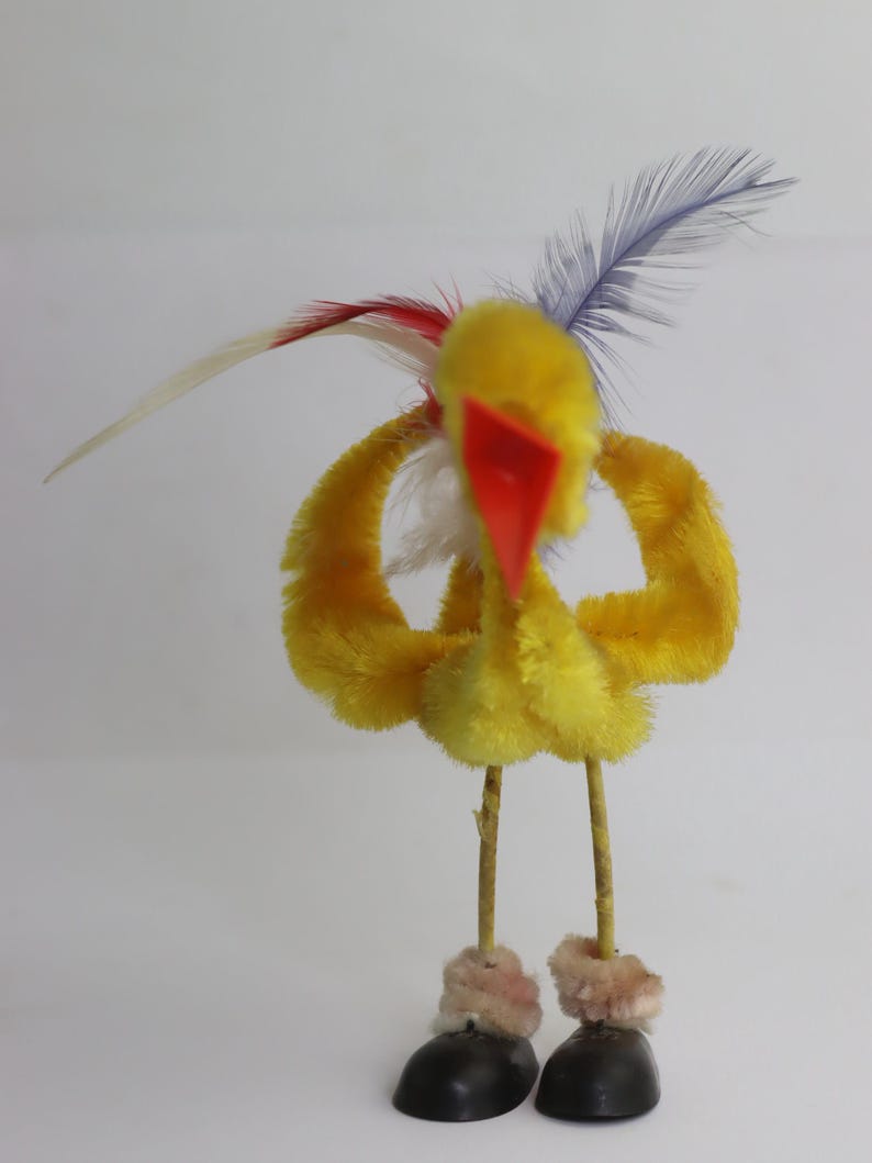12 Cm Rare Soviet Wire Bird, Soviet Toy, Vintage Toy, Collection Ussr ...