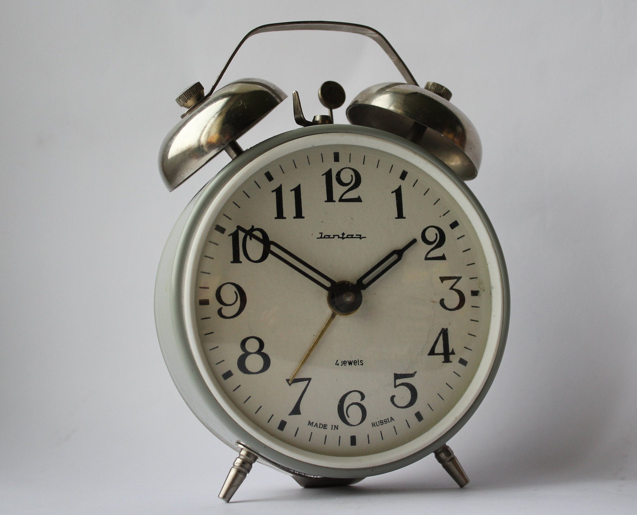 Soviet Alarm Clock Jantar Vintage Alarm Clock USSR Soviet | Etsy