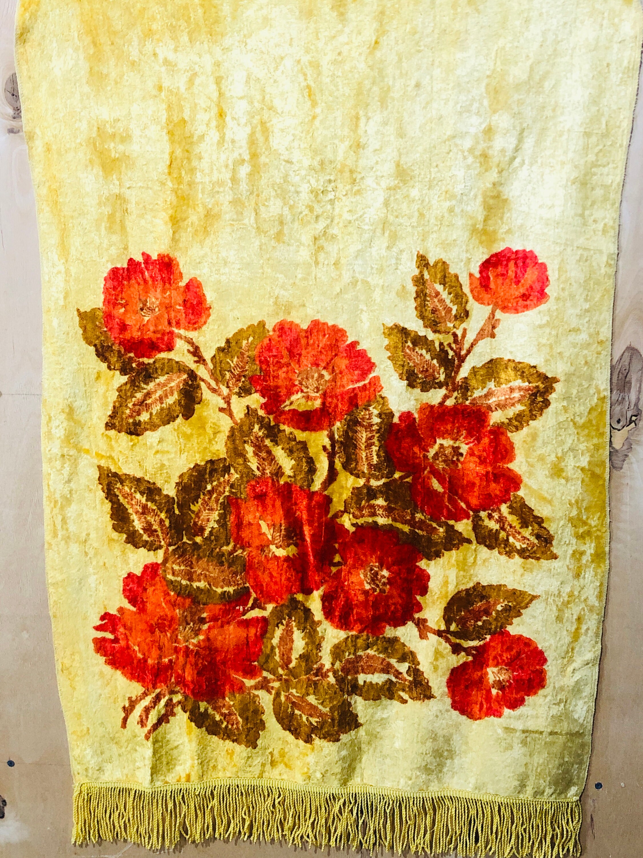 Soviet Plush TV Mat Velvet Carpet Vintage Rustic Carpet | Etsy