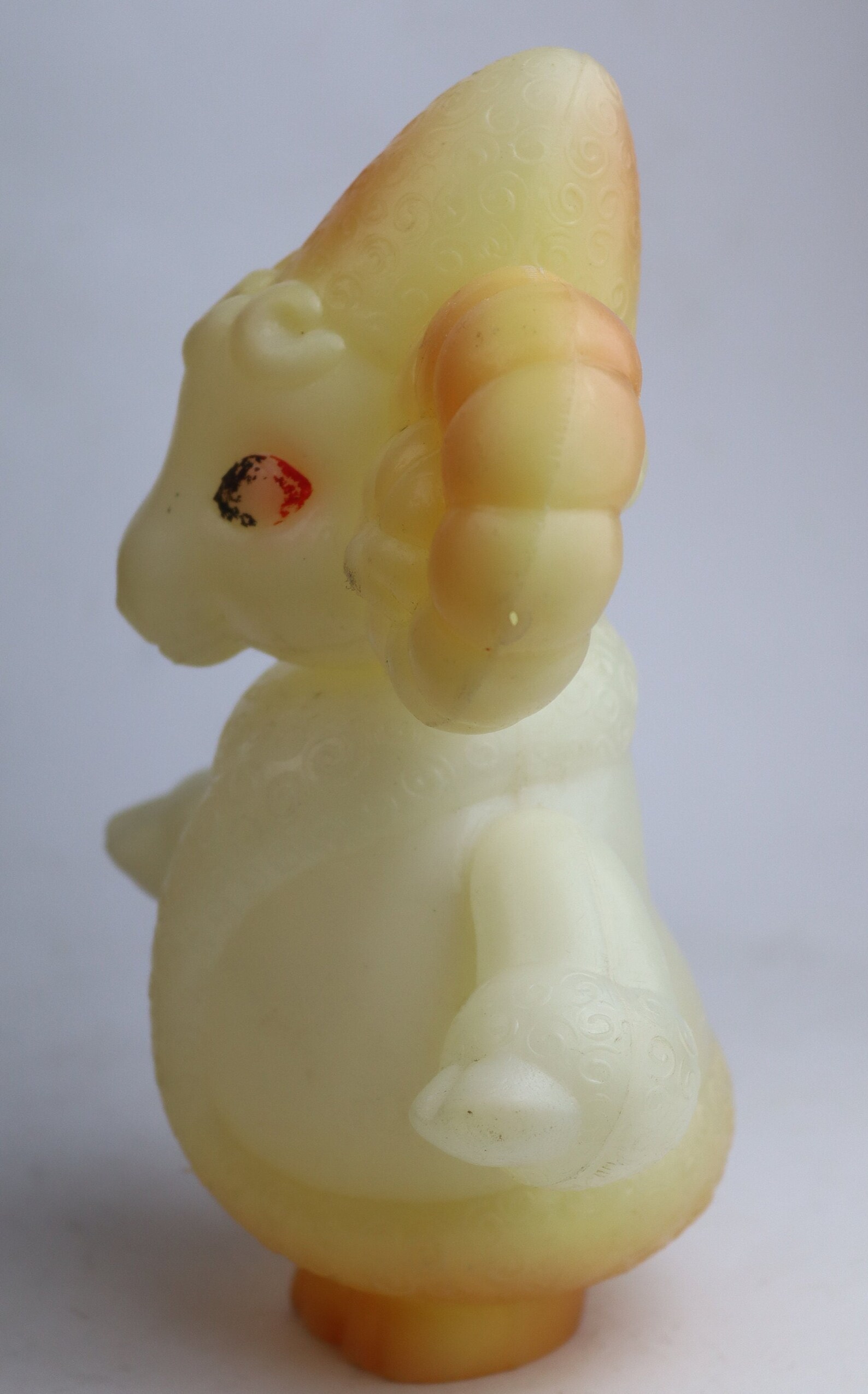 21 Cm Rare Soviet Plastic Lamb, Soviet Toy, Vintage Toy, Russian Ram ...