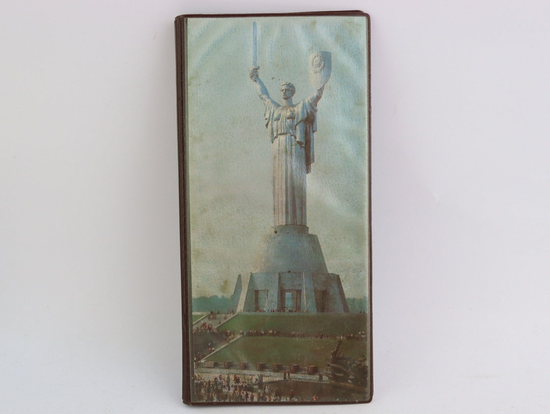 Rare Soviet Cover for Notebook. Motherland Kyiv. Victory Day. Leonid ...