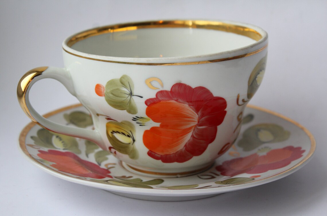 Big Soviet Tea Mug Vintage Cup Vintage Mug Soviet Coffee - Etsy