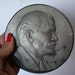 Soviet Wall Decor Profile of Lenin. Bust of Lenin. Vintage Souvenir ...