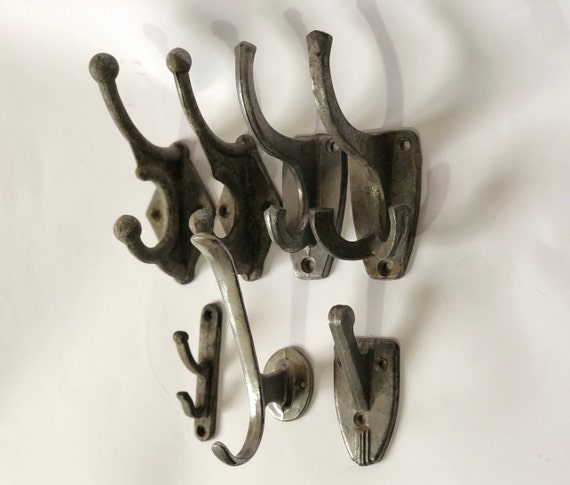 Set of 7 Soviet Wall Hooks. Very Old Hook. Soviet Coat Hook. | Etsy