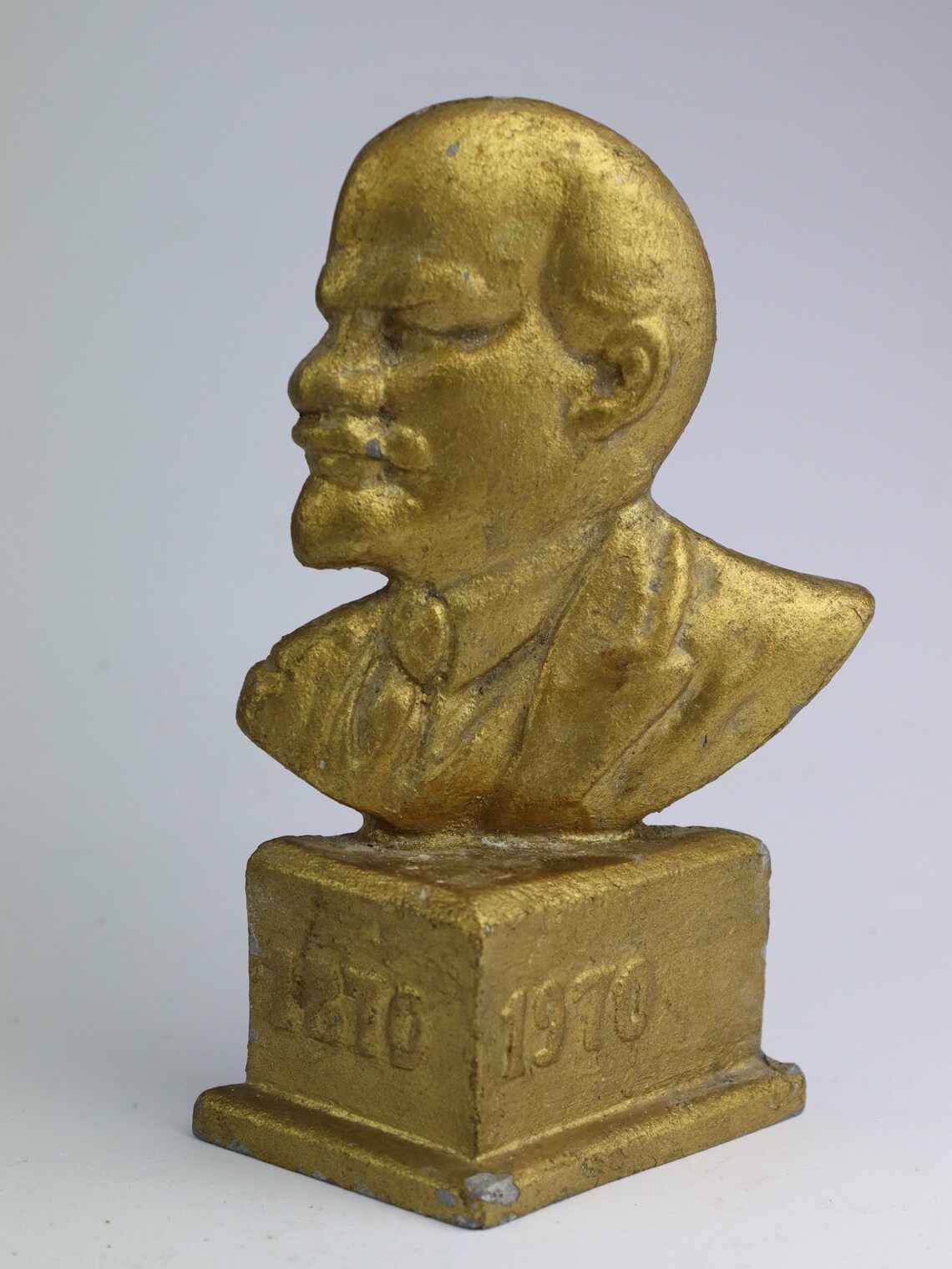 1970 Bust of Lenin. Profile of Lenin. Vintage Souvenir. Memorabilia ...