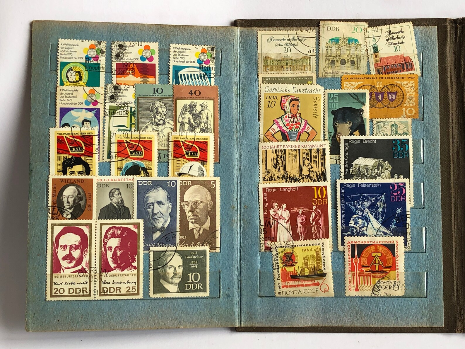 Soviet Postage Stamp Collecting Album Vintage Stamp Book | Etsy