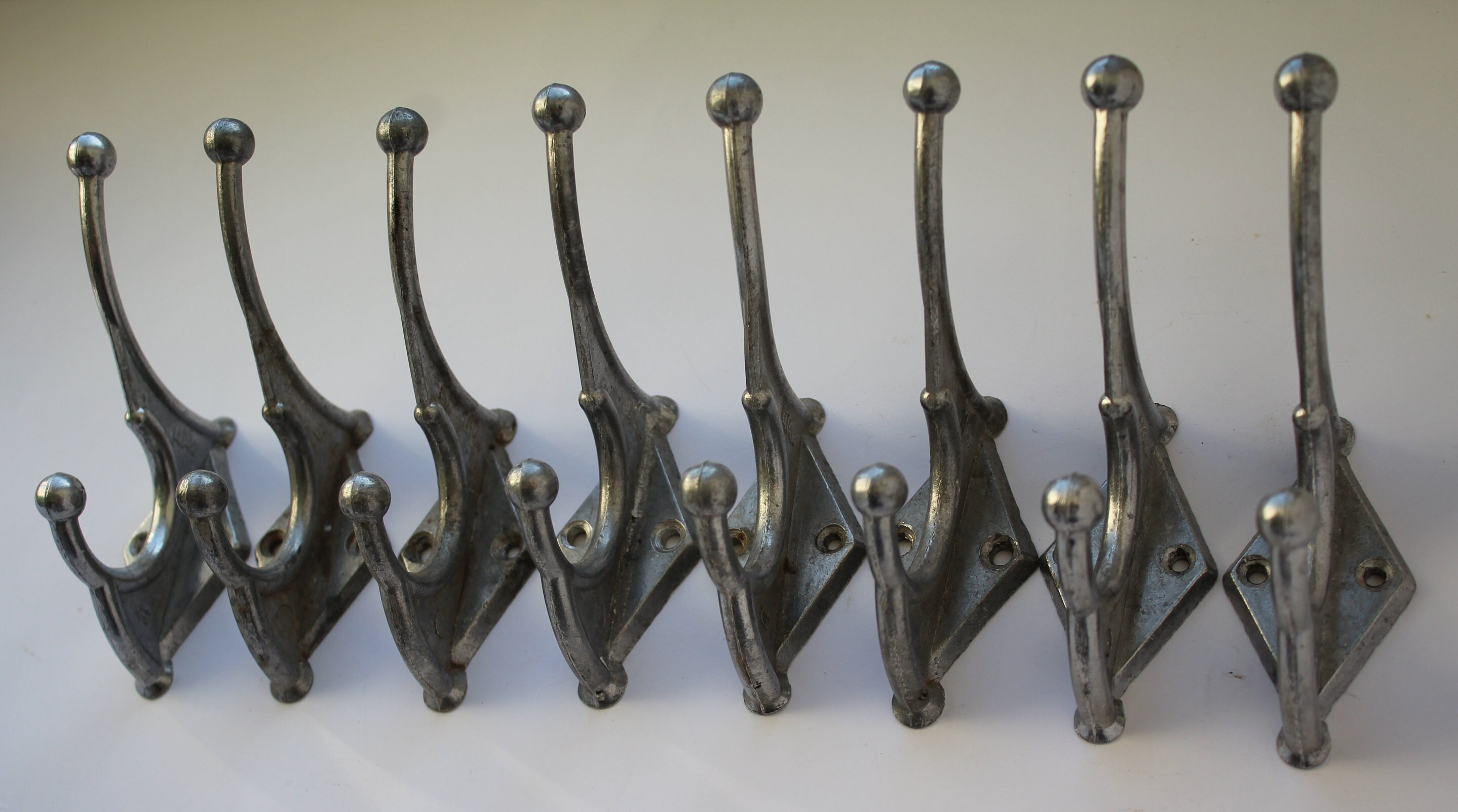 Set of 8 Soviet Wall Hooks. Soviet Coat Hook. Metal Wall Hook. | Etsy