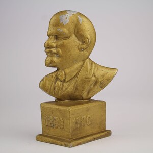 1970 Bust of Lenin. Vintage Desk Souvenir. Memorabilia Soviet - Etsy