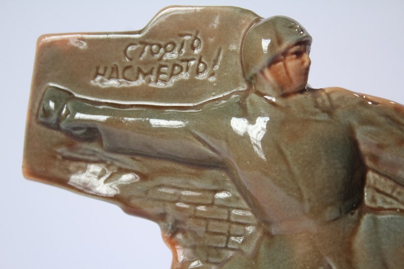 Soviet Desk Souvenir Soviet Soldier. Vintage Desk Souvenir. - Etsy