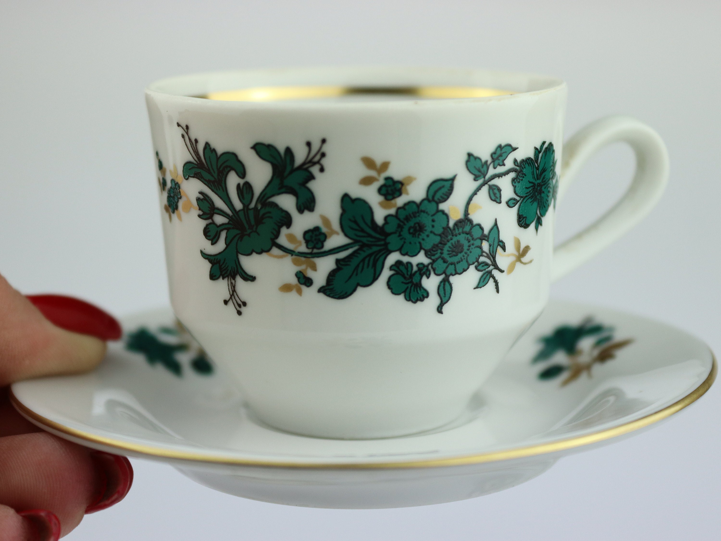 GDR Vintage Coffee Set for 4 Persons Full Vintage Coffee Set - Etsy