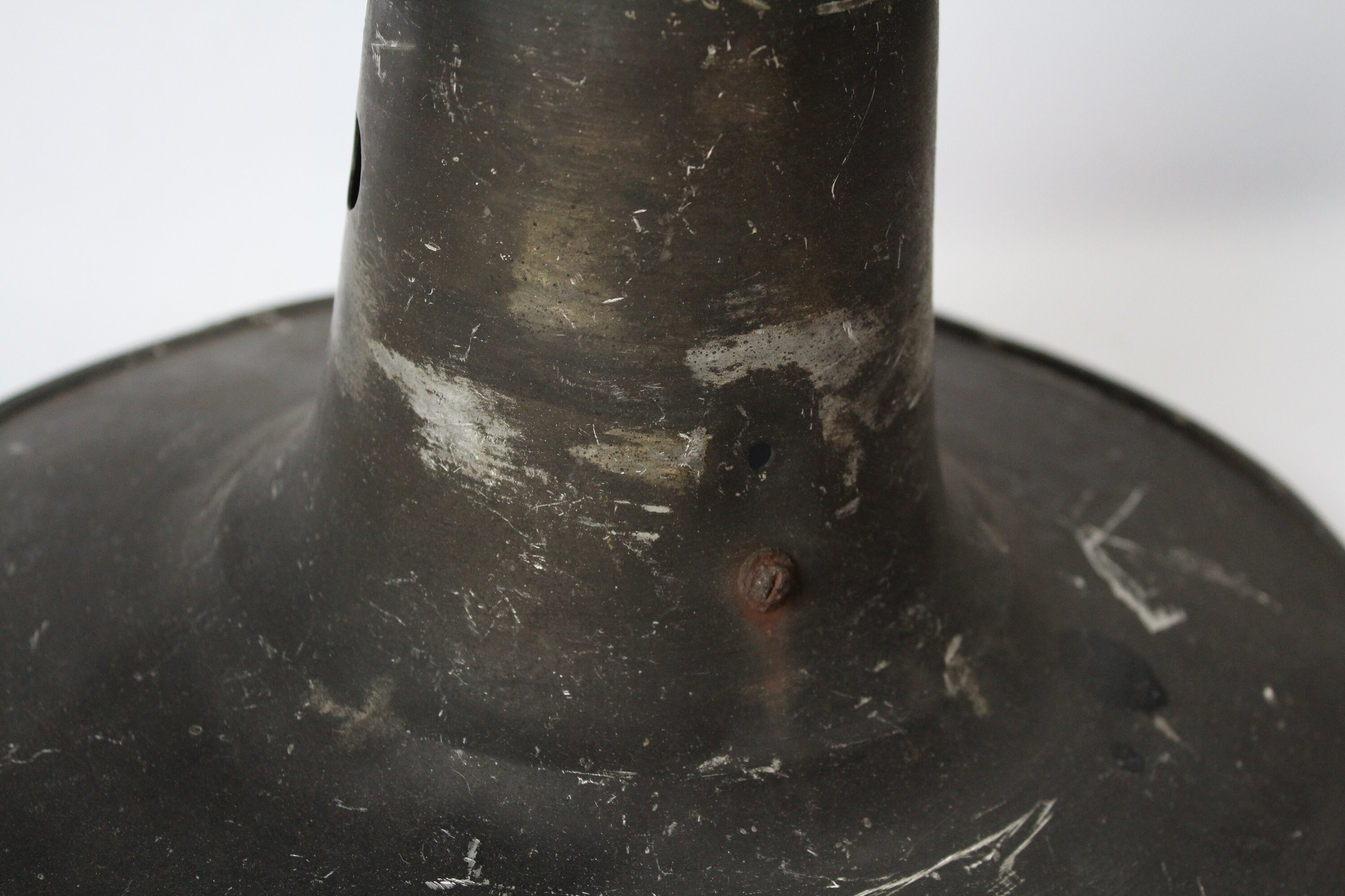 Soviet metal lamp cap Vintage lamp hood big metal lamp | Etsy