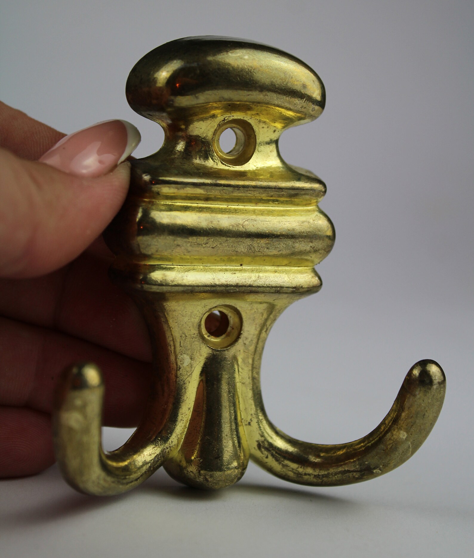 Set of 2 Soviet Wall Hooks. Soviet Coat Hook. Metal Wall Hook. Vintage ...