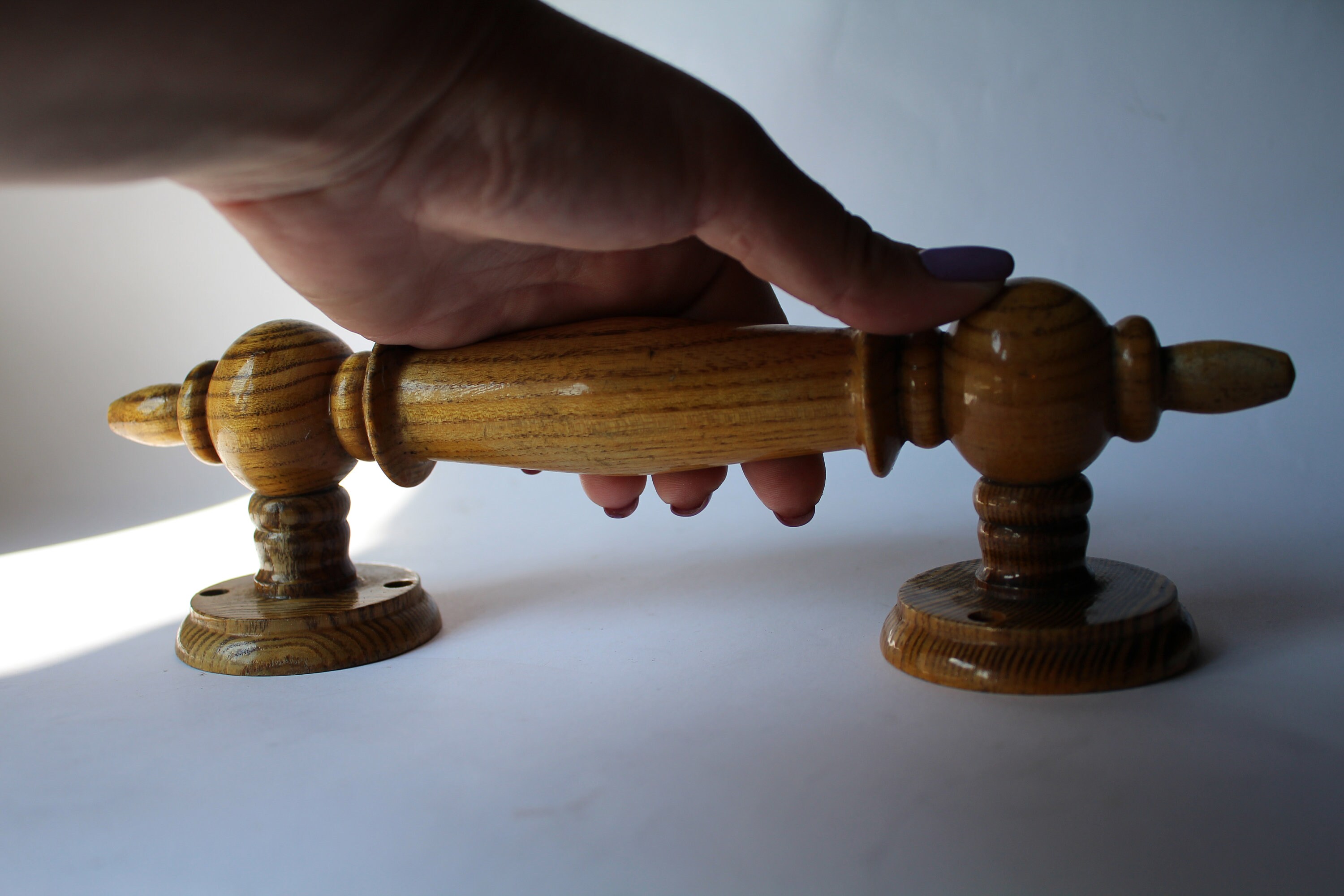 Soviet Wooden Door Handle. Soviet Doorhandle. Vintage Door Handle ...