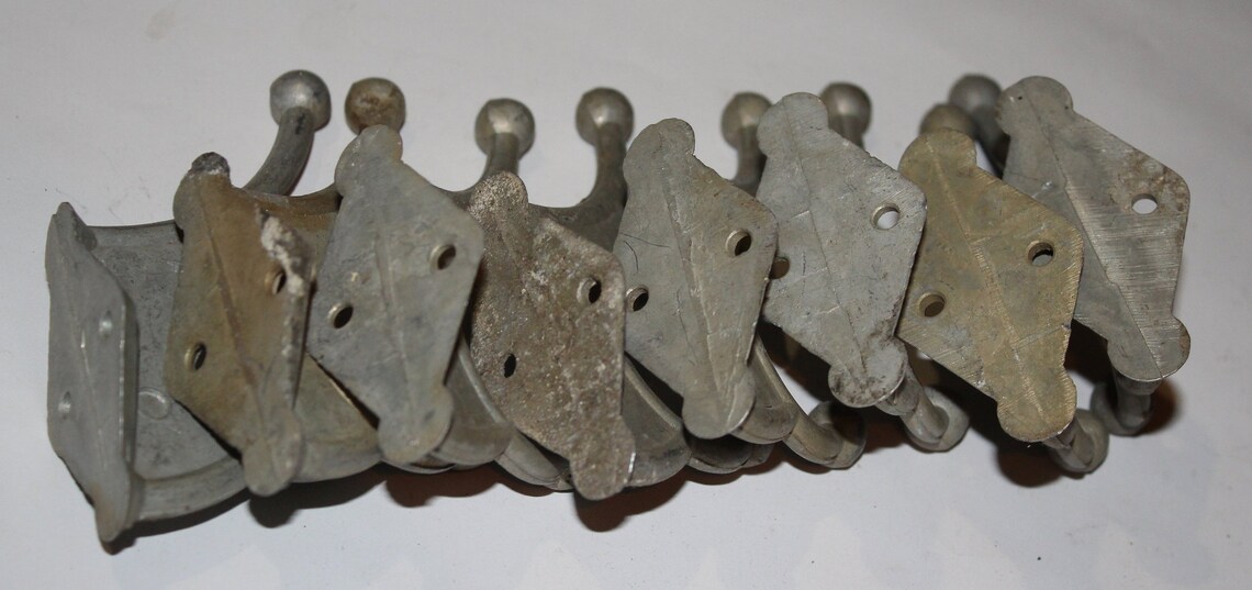 Set of 8 Soviet Wall Hooks. Soviet Coat Hook. Metal Wall Hook. | Etsy