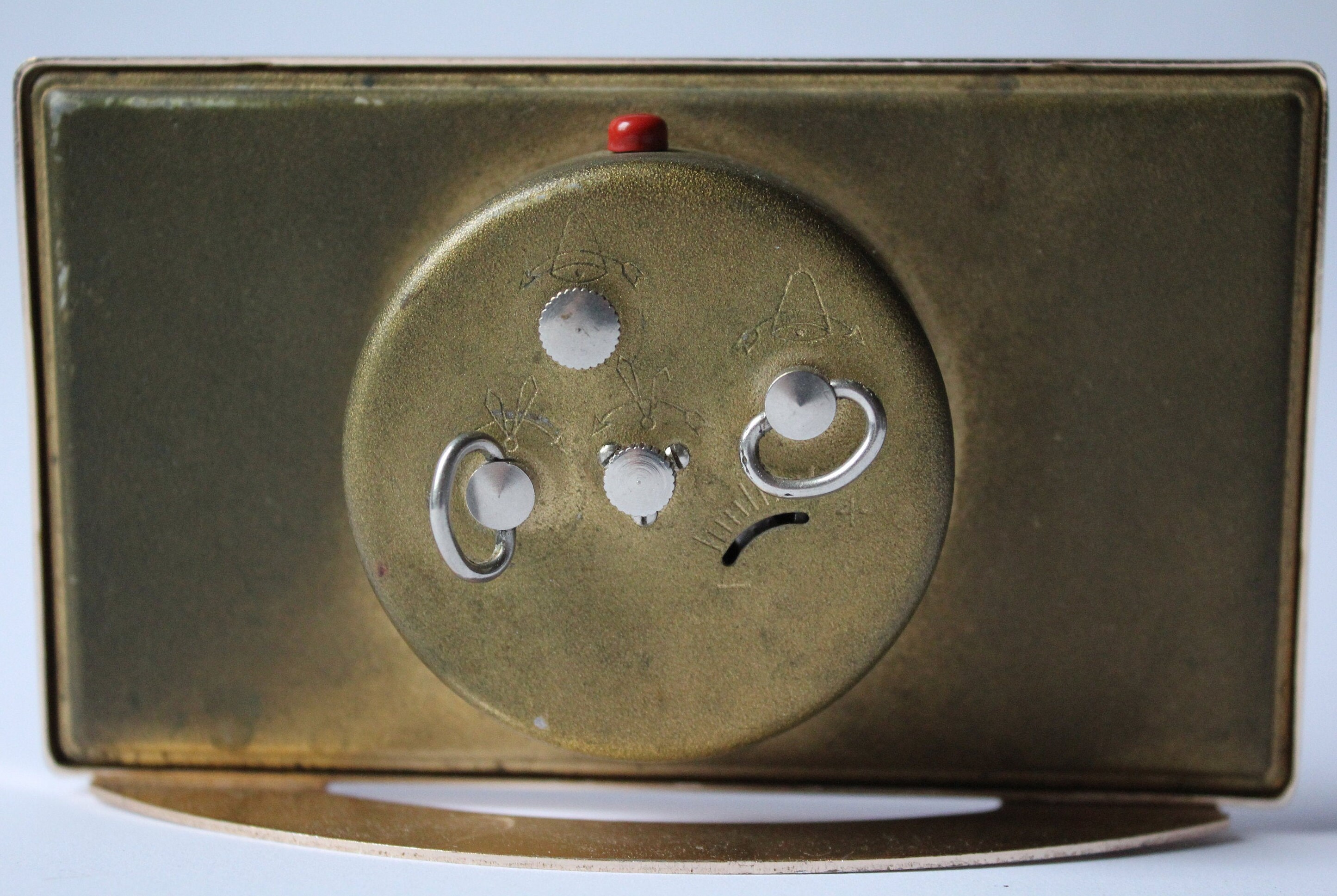 Rare Soviet Alarm Clock SLAVA. Working Soviet Alarm Clock. Desk Clock ...