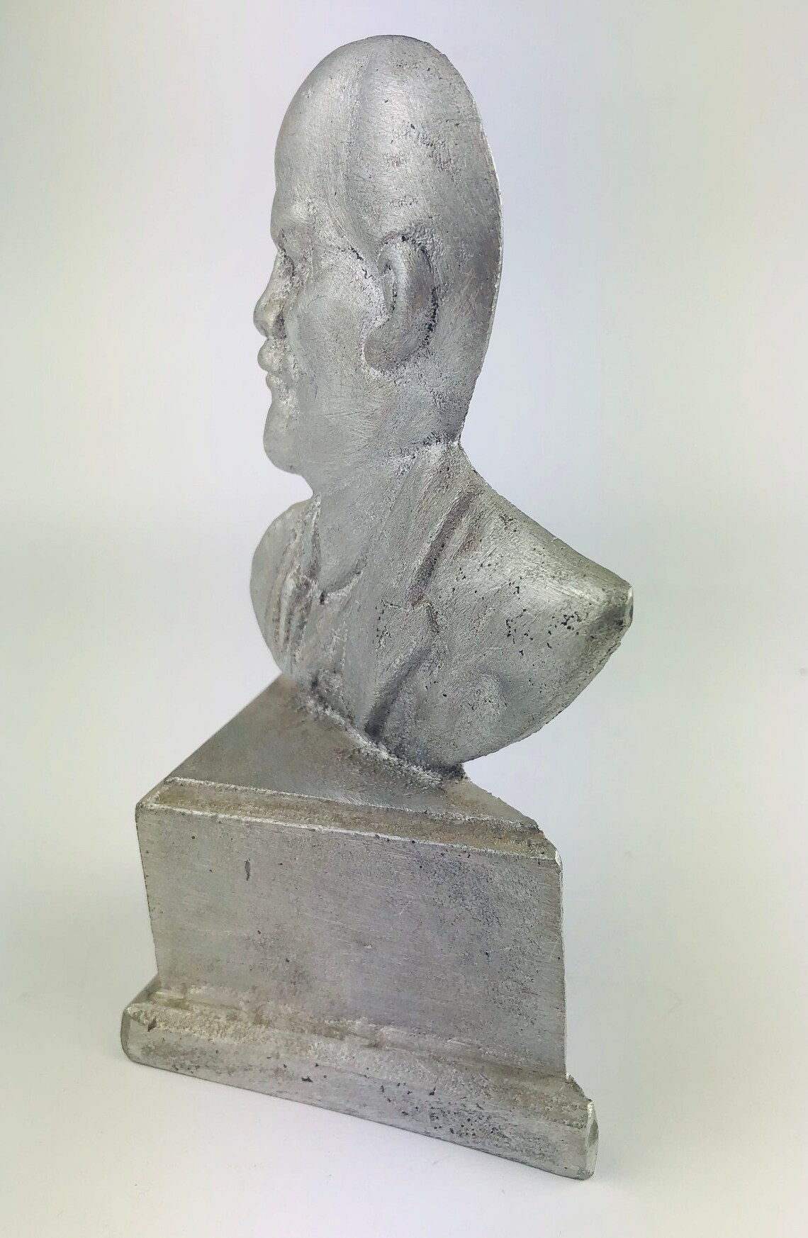 Bust of Lenin. Vintage Desk Souvenir. Memorabilia Soviet Era. Vintage ...
