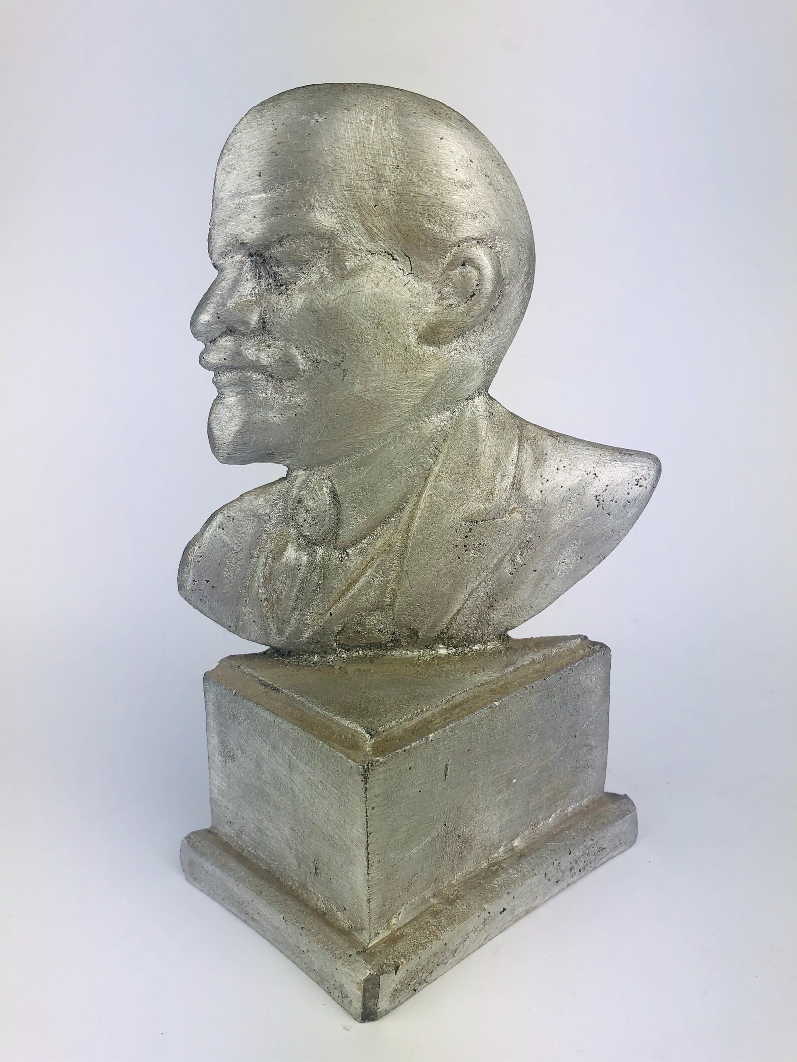 Bust of Lenin. Vintage Desk Souvenir. Memorabilia Soviet Era. Vintage ...
