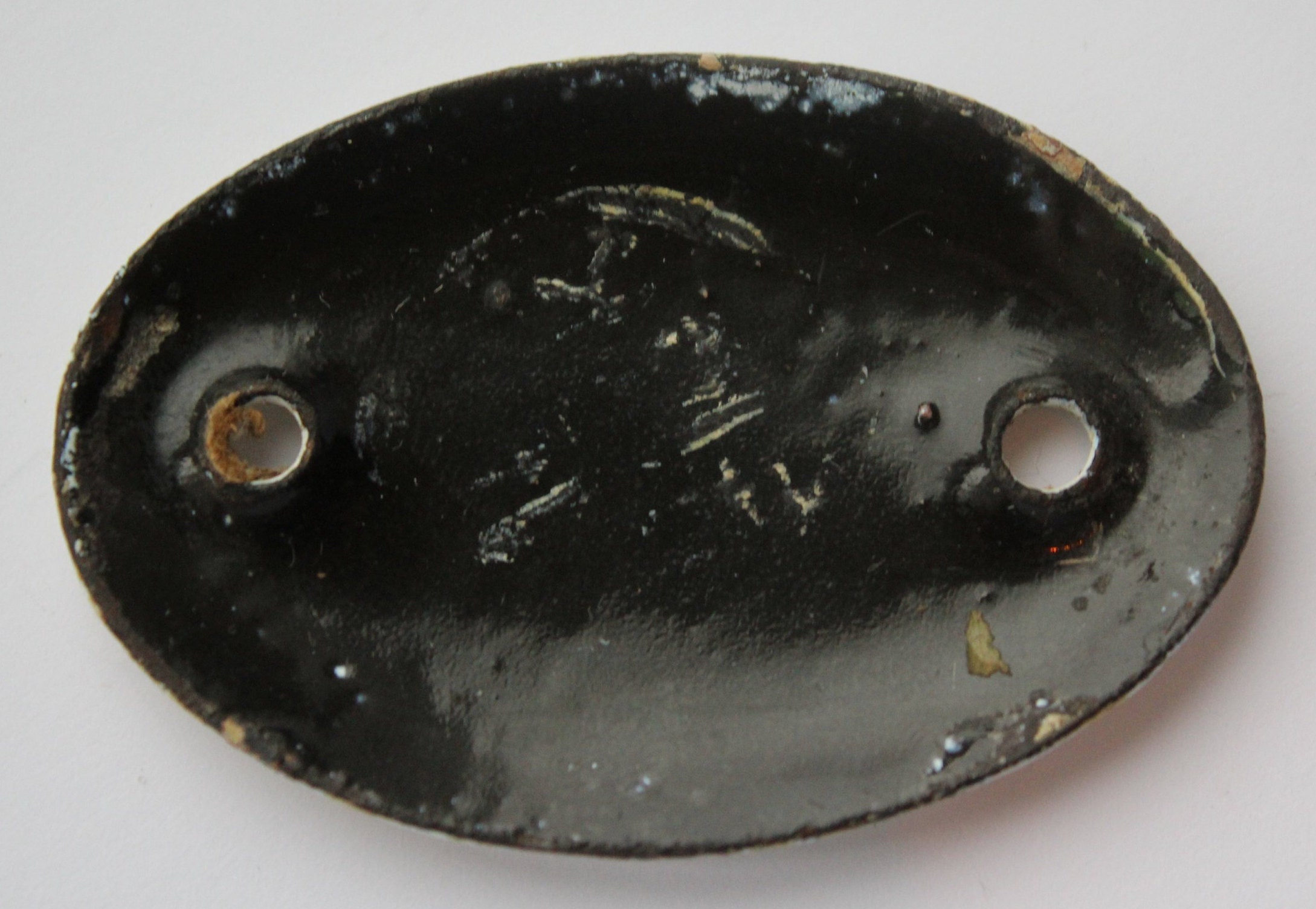 Soviet Enamel Apartment Sign, House Number Sign, Nameplate. Vintage ...