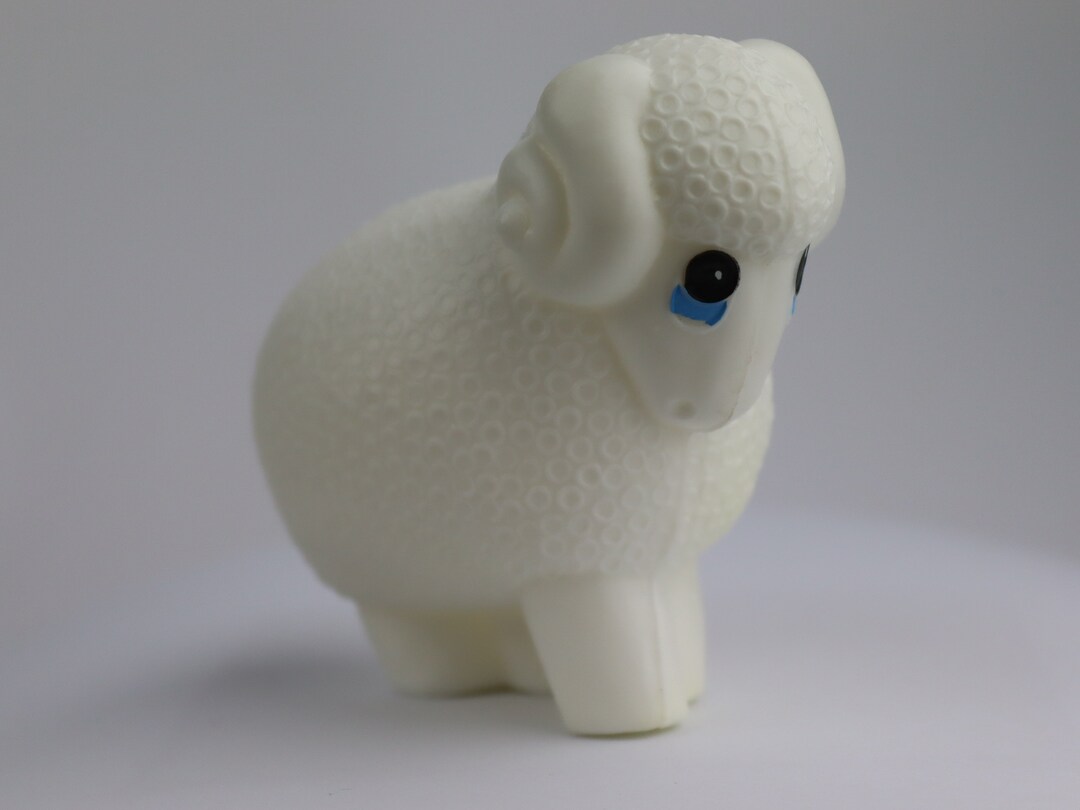 8 Cm Rare Soviet Collectible Plastic Toy Sheep, Ewe, Jumbuck, Mutton ...
