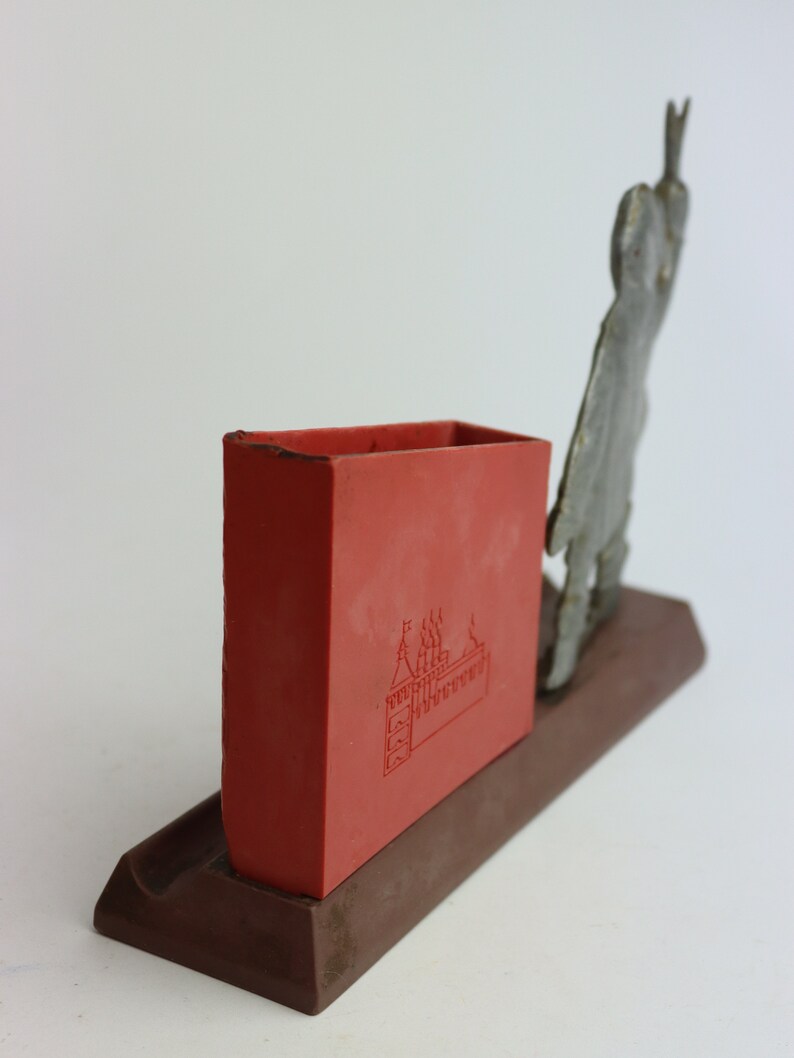 Soviet Desk Holder for Pencils and Pens. Souvenir Fisherman With Fish ...