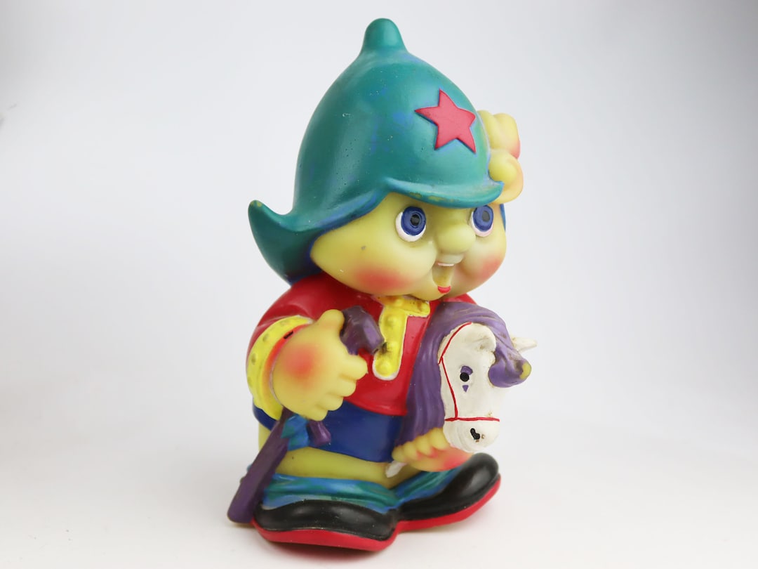 23 Cm Rare Soviet Little Red Army Soldier With Horse on Stick, Vintage ...