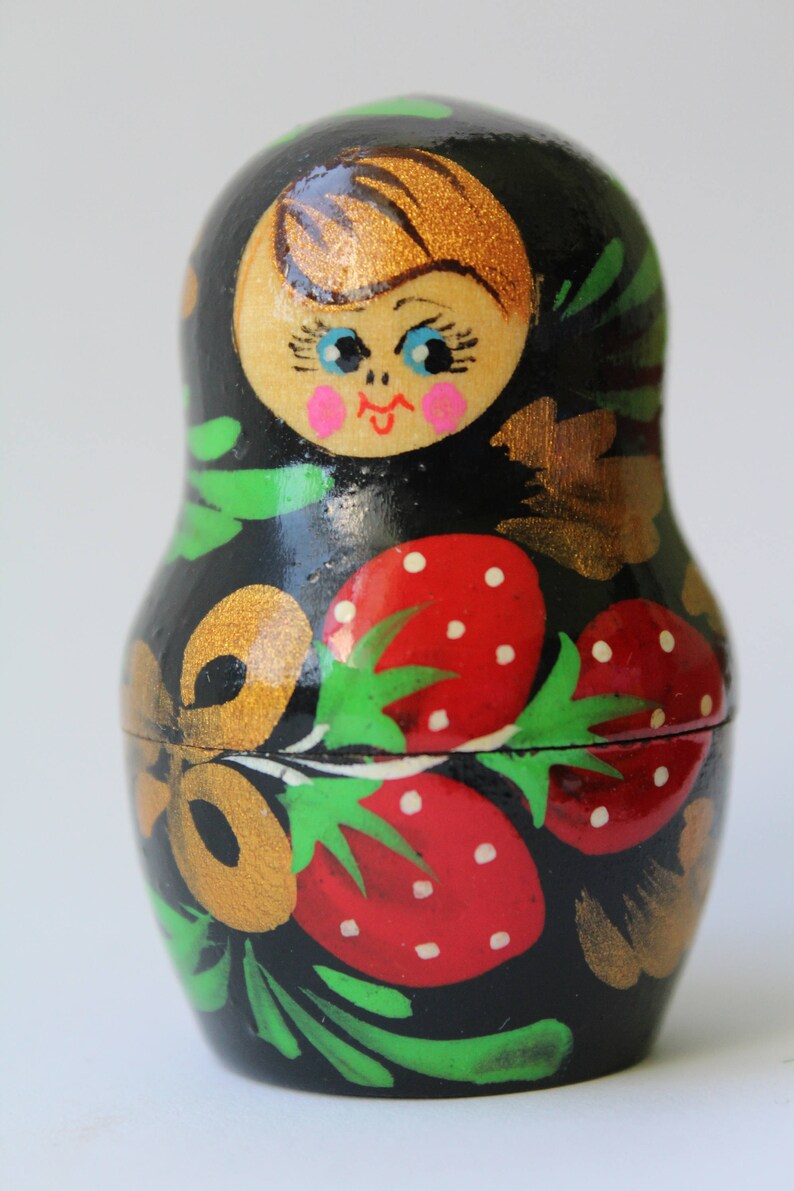 Set of 4 Soviet Matreshka Soviet Matreshka Matreshka Wooden - Etsy