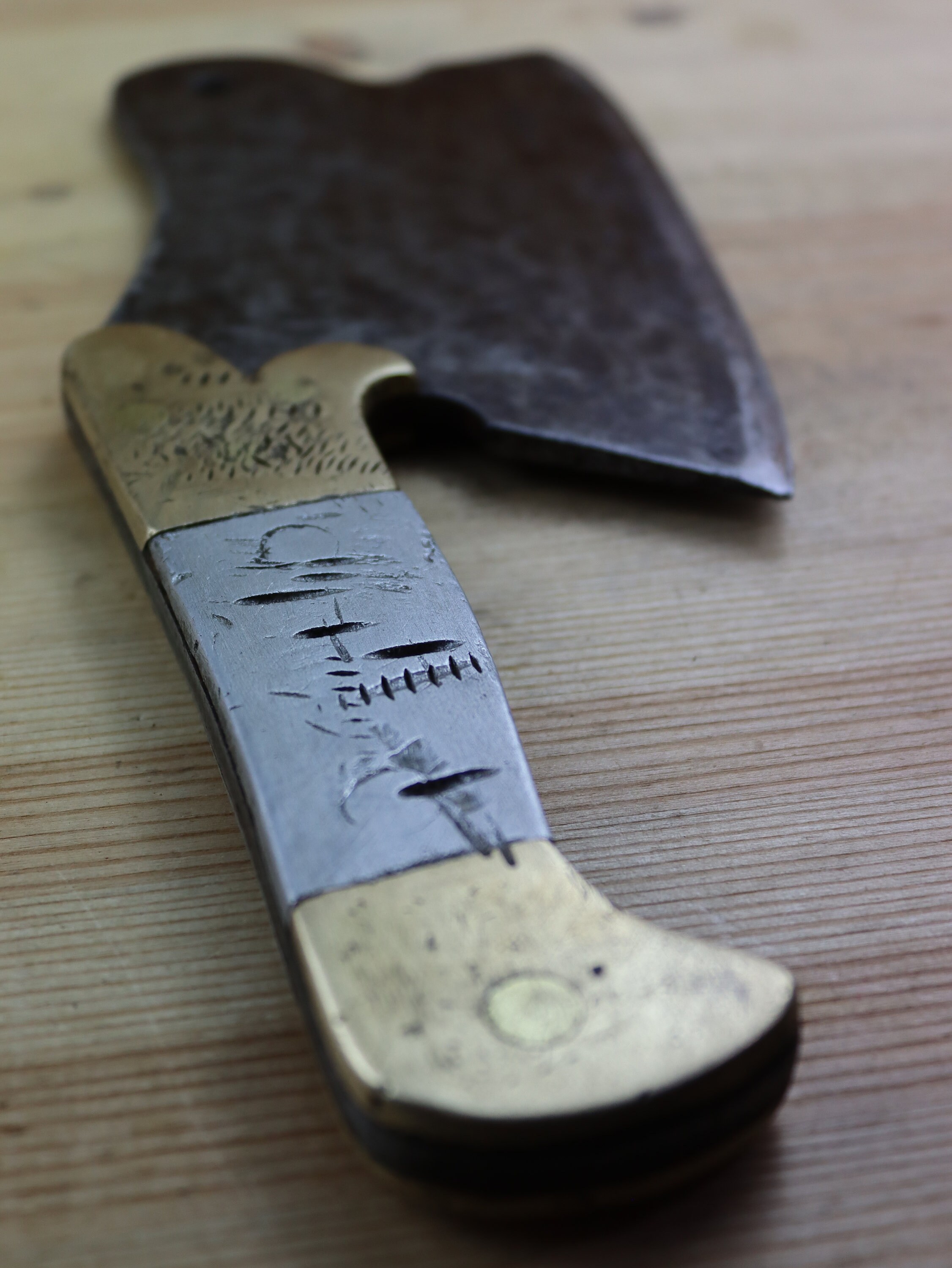 Antique Meat Cleaver Hatchet Chopping Vintage Axe Old Ax | Etsy